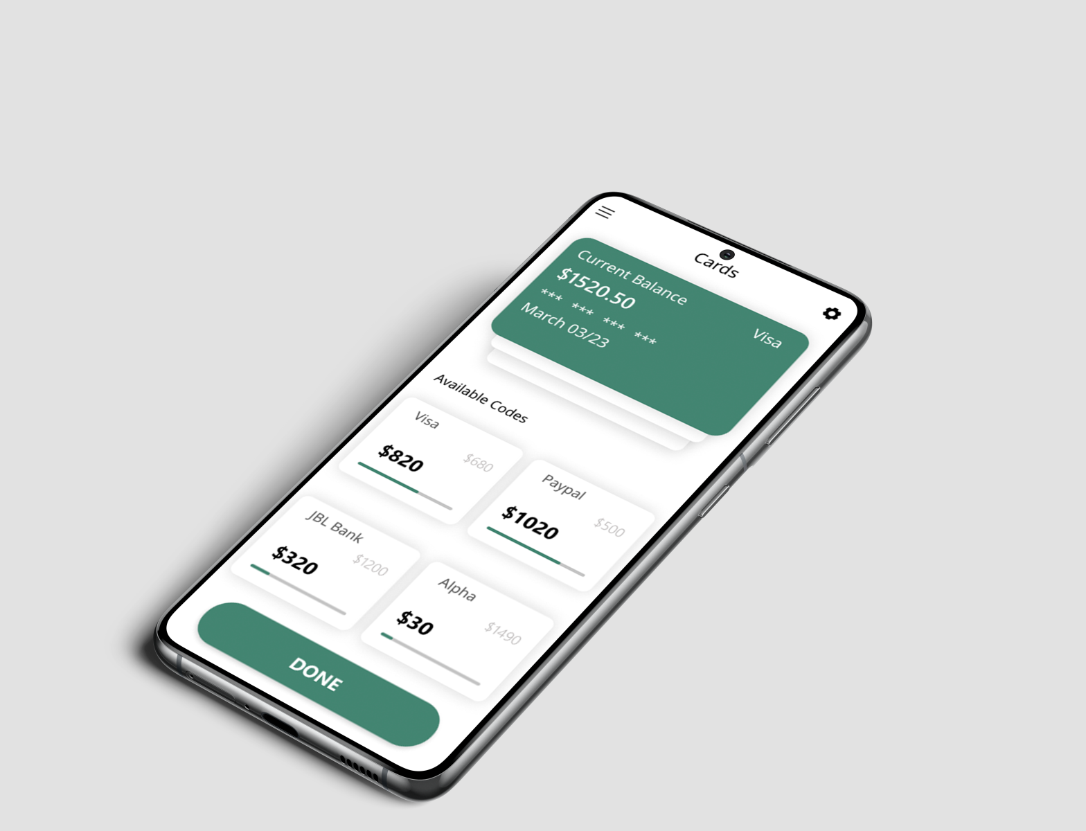 Current Account App by ahmed younas on Dribbble