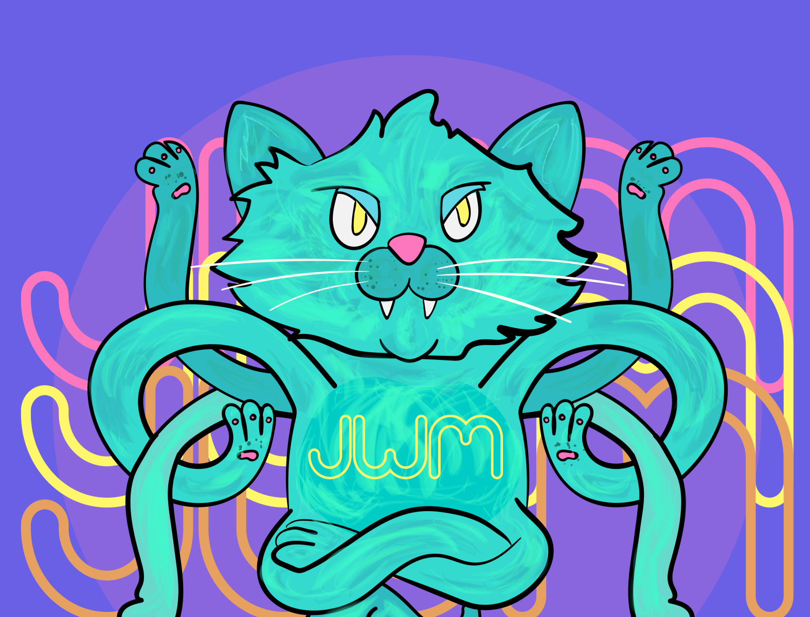 JWM - CAT by Jelly Wobble Media on Dribbble
