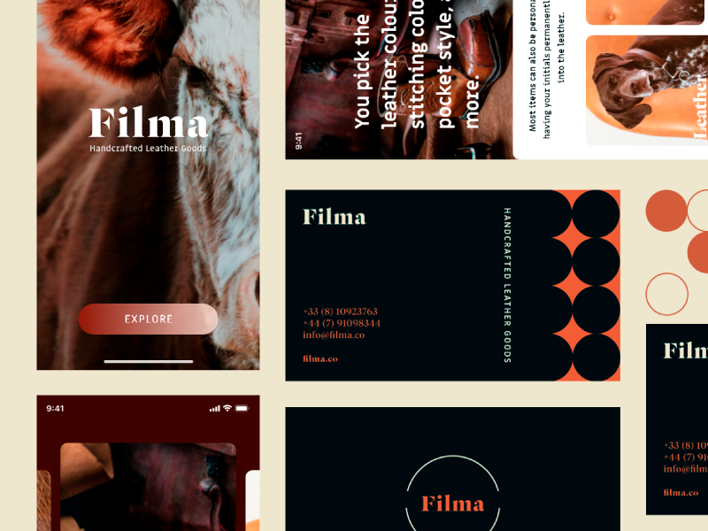 Filma — Brand by EDUARDO ⬤ CARBALLO → UX/UI on Dribbble