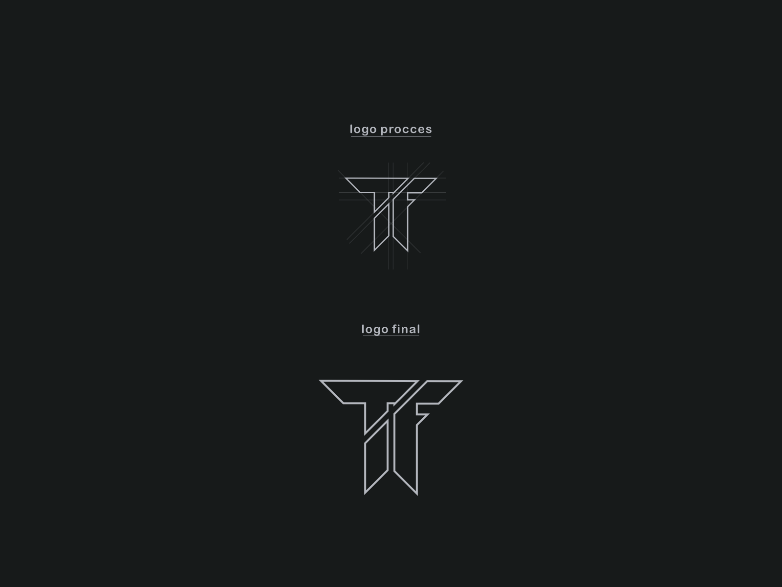Letter TF logo design by stigmadsign on Dribbble