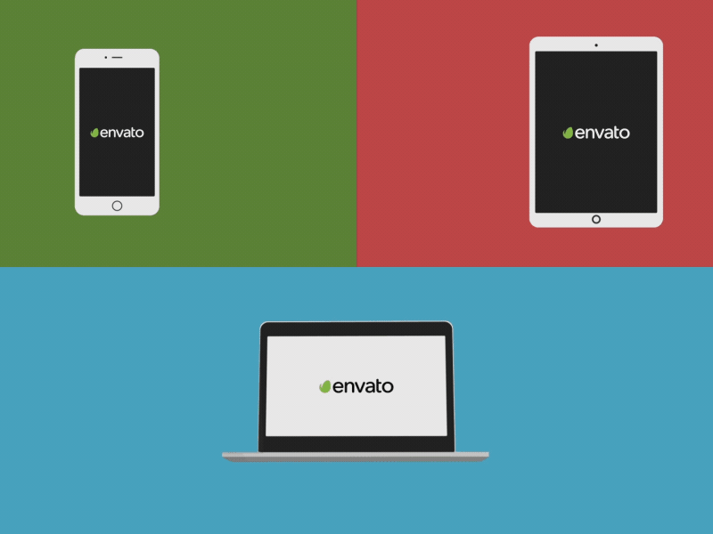 Flat Devices Animation by Gabe for Creative Grenade on Dribbble
