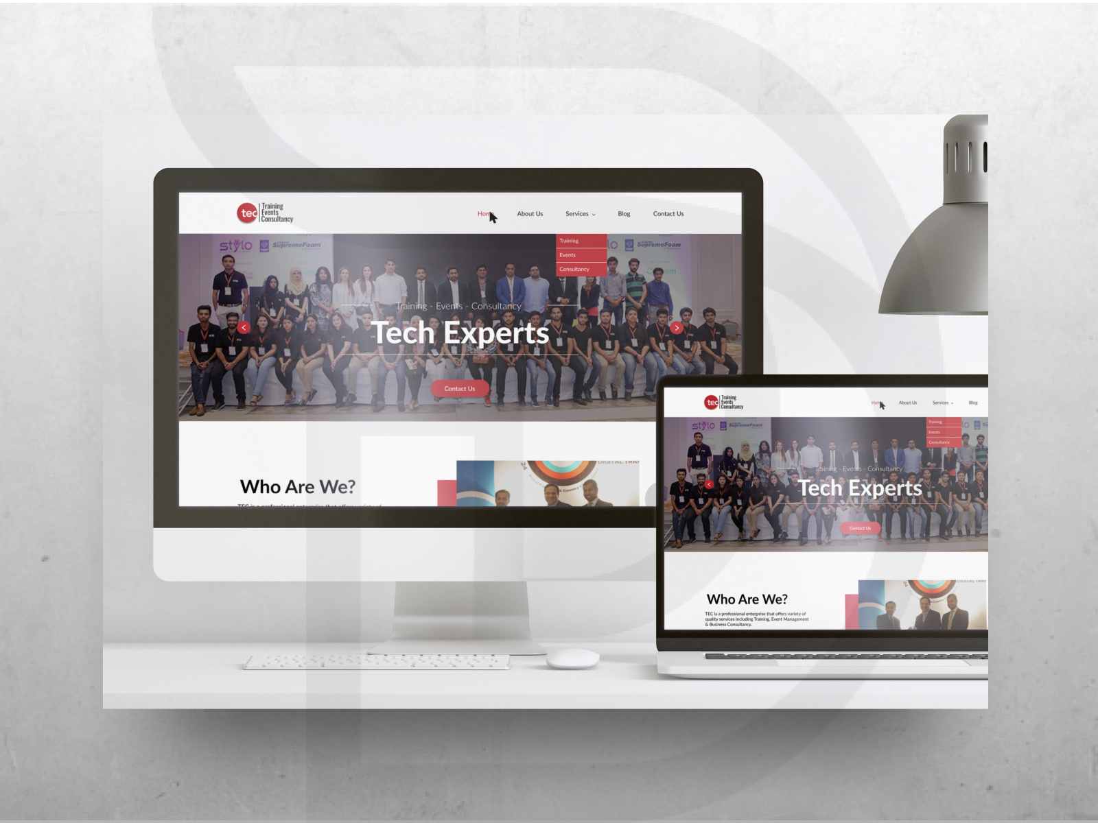 Website (Tech Experts) by Devinsta on Dribbble