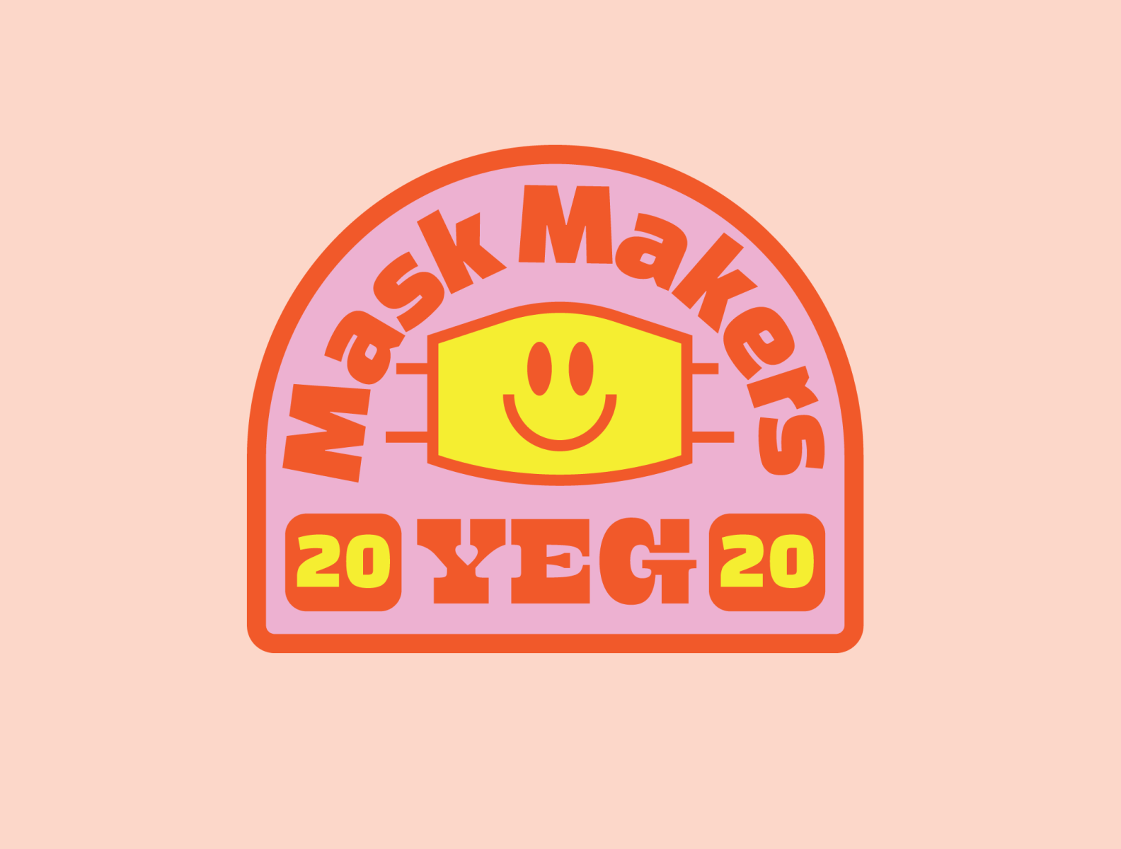 Mask Makers YEG Patch by Ryan Mardon on Dribbble