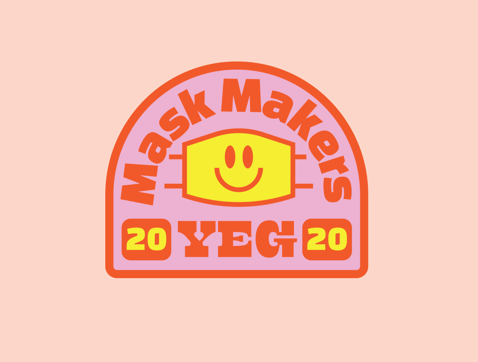 Mask Makers YEG Patch by Ryan Mardon on Dribbble
