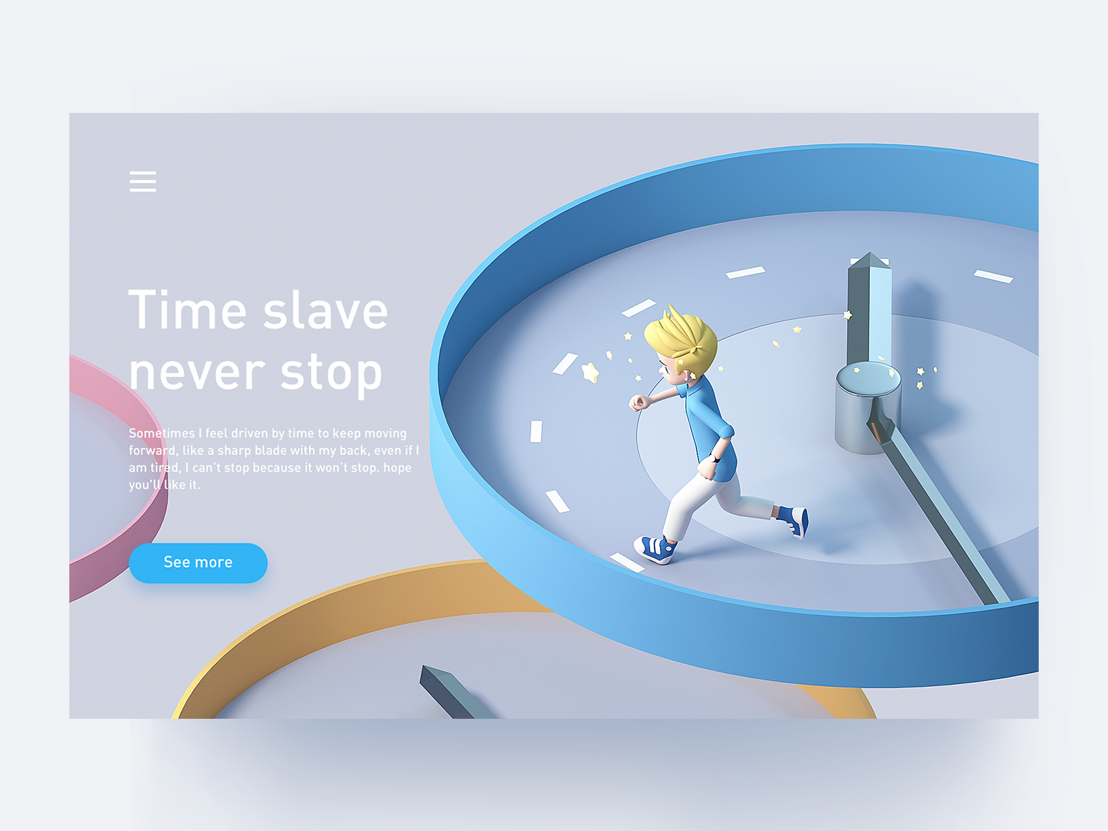 Time slave by Cong on Dribbble