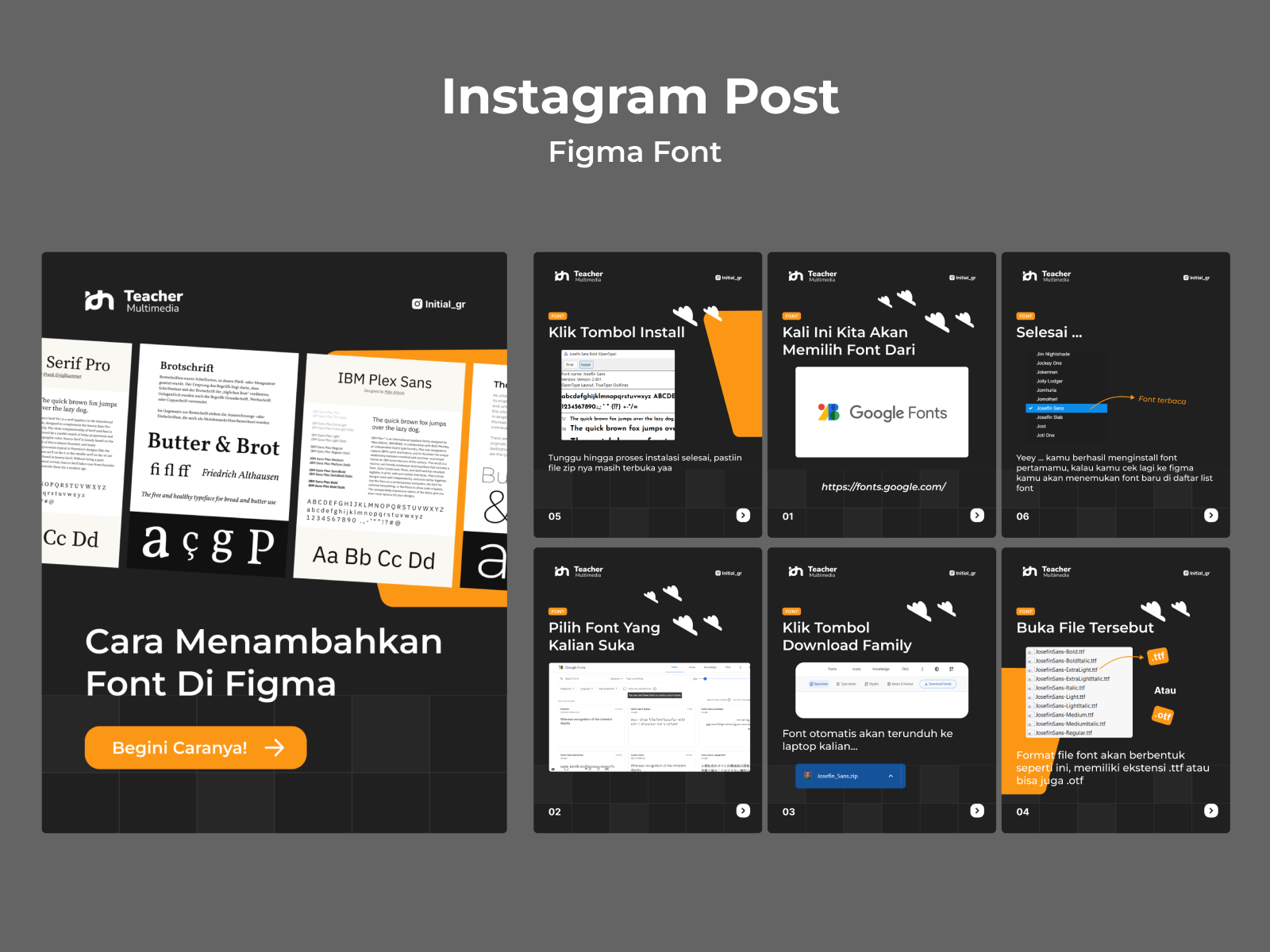 Instagram Post by GIlang Ramadhan on Dribbble