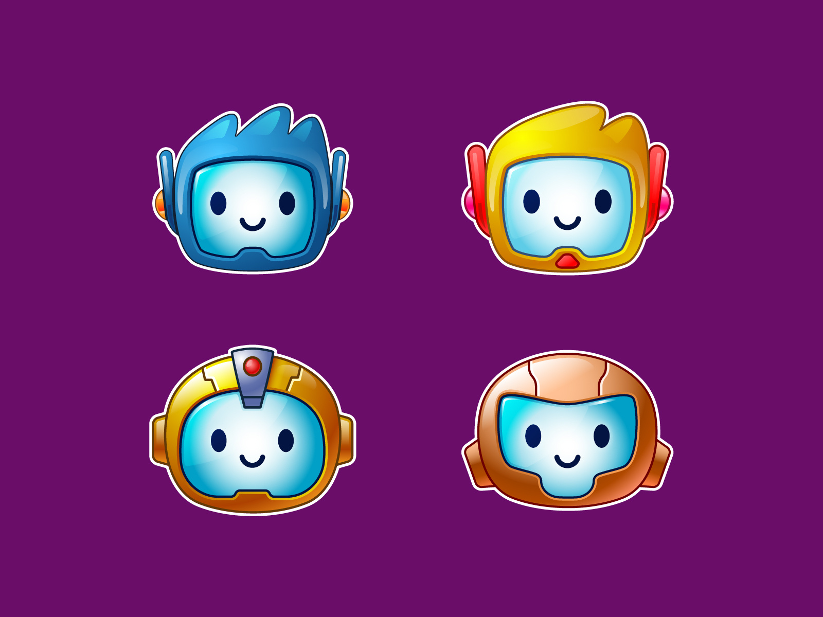 Robot Mascot Concept by Rupa Design Works on Dribbble