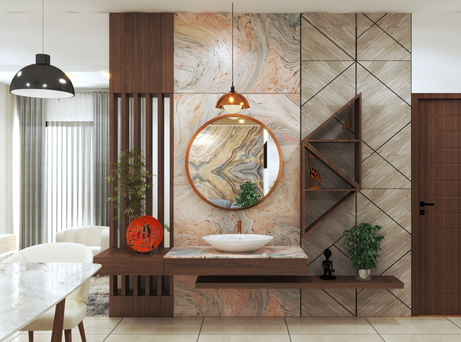 I do interior Design, 3D model & Realistic Render by shyamol das on ...