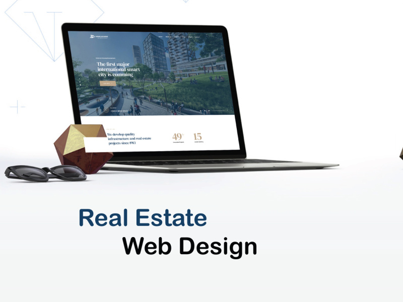 Web Design For Real Estate by Ayat Khan on Dribbble