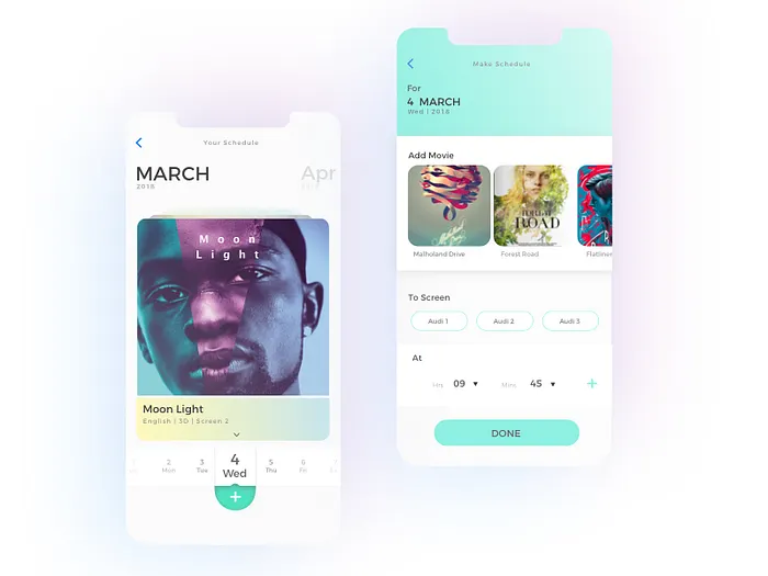 Movie UI designs, themes, templates and downloadable graphic elements ...