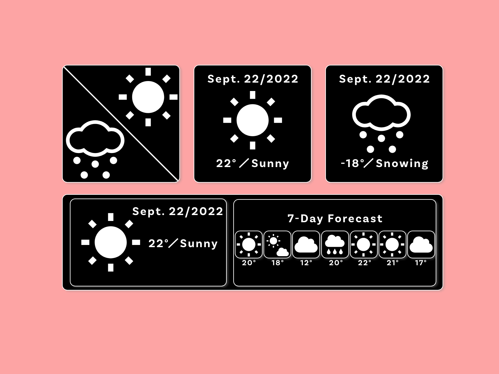 #Daily UI 37 Weather by Josh Peterson on Dribbble #Daily UI 37 Weather by Josh Peterson on Dribbble
