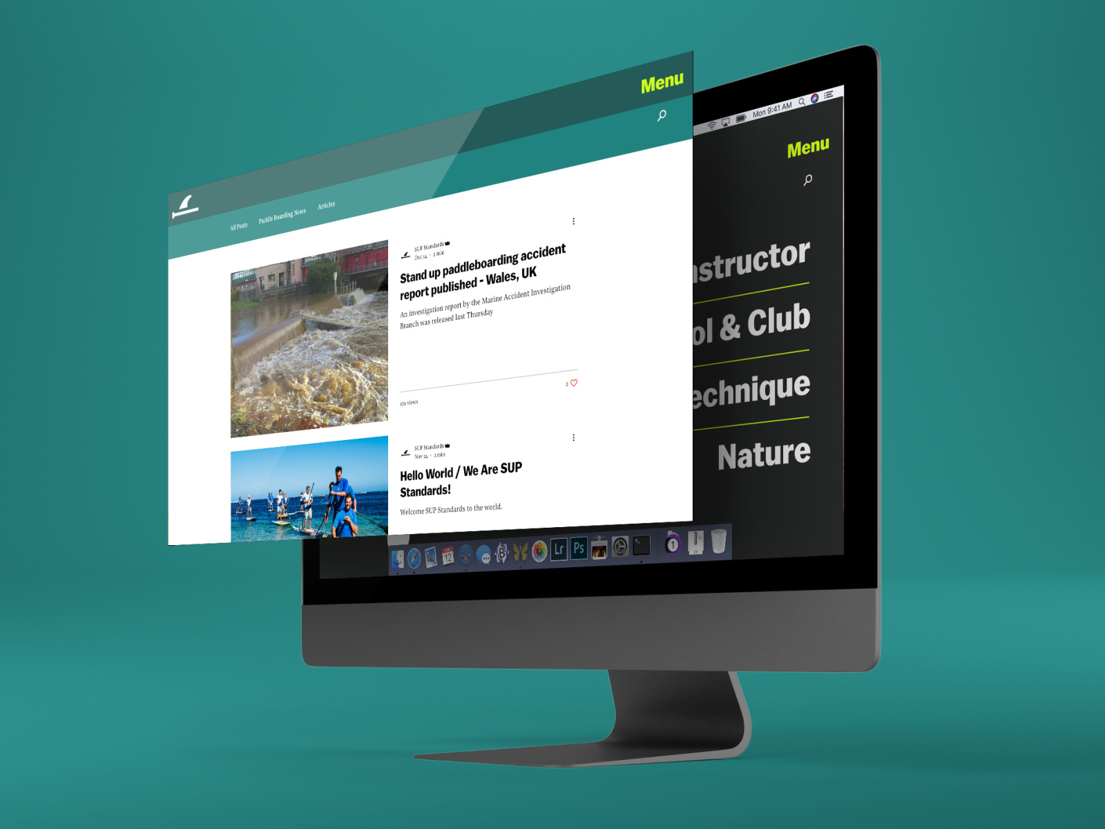 SUP Standards Web Design by Daniel Bradshaw on Dribbble