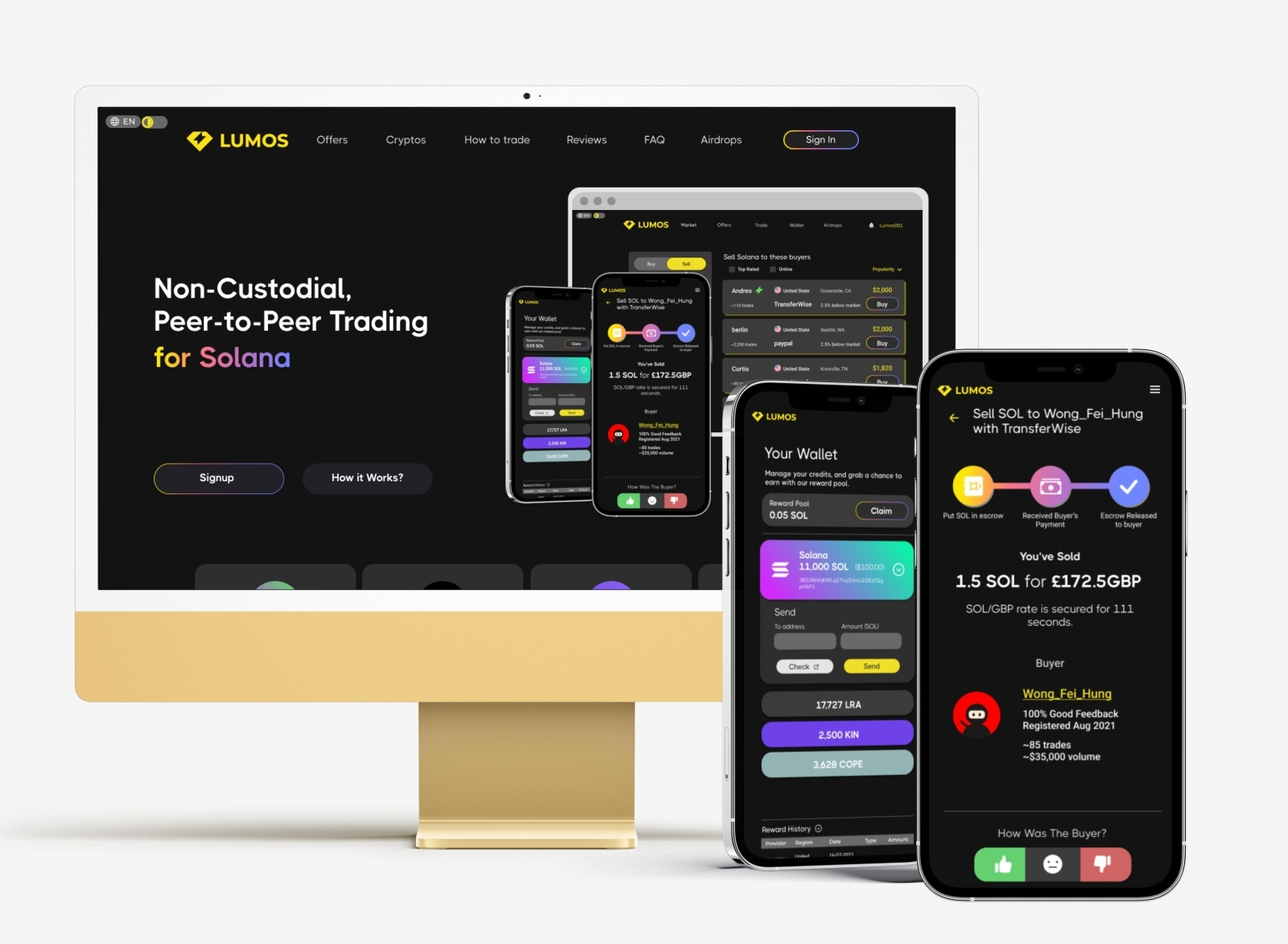 Lumos Exchange by Walter S. Wang on Dribbble