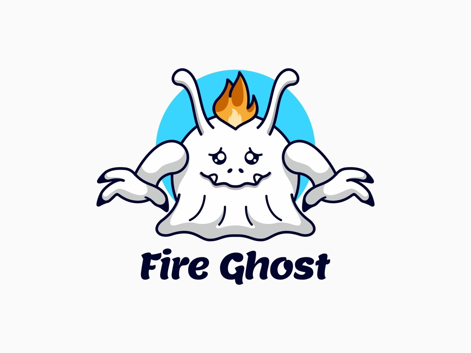 fire ghost by Artmosfer_Std on Dribbble