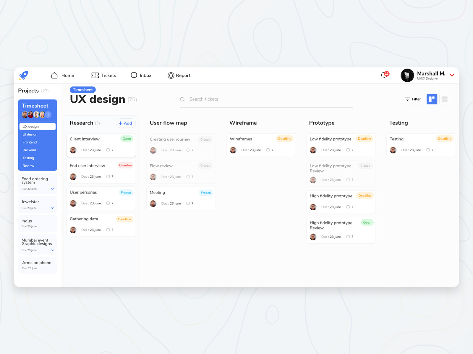 Client Management system by Soundara Pandian on Dribbble