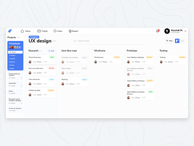 Client Management system by Soundara Pandian on Dribbble