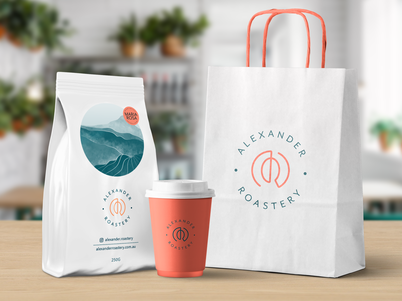 Alexander Roastery Coffee Branding and packaging by Jolene Chang on ...
