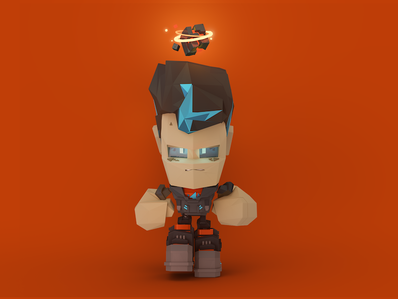 Videogame expressions: Anger by Skylar Thomas on Dribbble