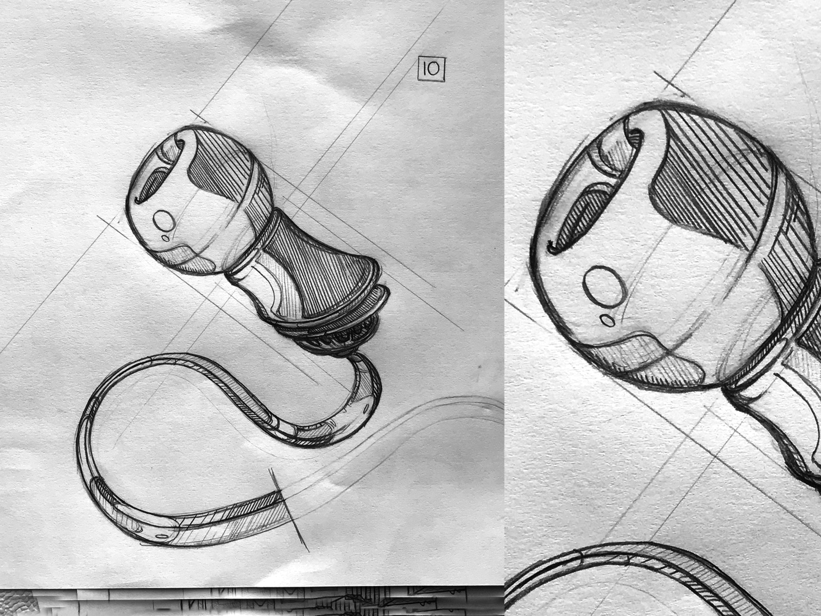 Sketch - earbud by Skylar Thomas on Dribbble
