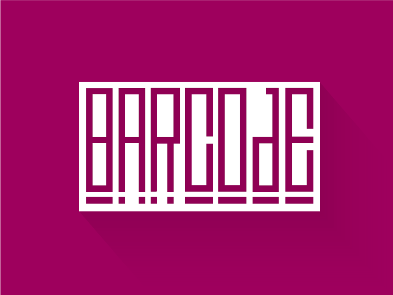 Pink Barcode by Faizal Rahman Hakim on Dribbble
