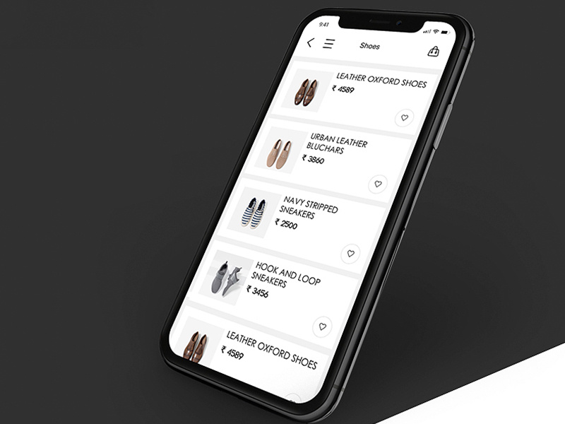 eCommerce app Product list screen by Hemant Singh Bora on Dribbble