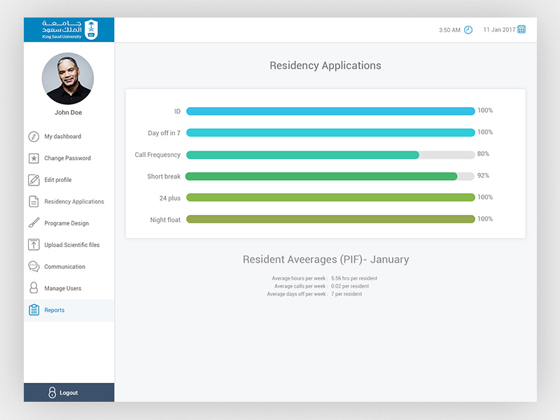 Portal Screen Design by Hemant Singh Bora on Dribbble