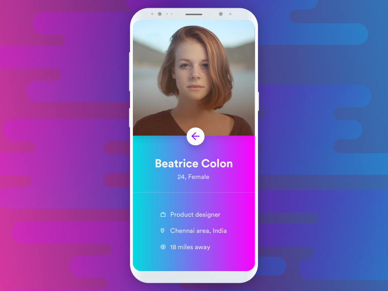 Minimal User Profile UI - Day 27 by Sheik Mohaideen on Dribbble