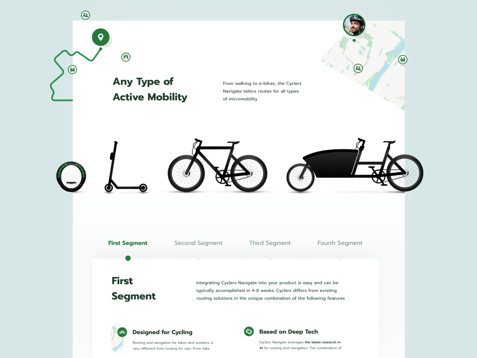Cyclers Landing by Lukas Svarc on Dribbble
