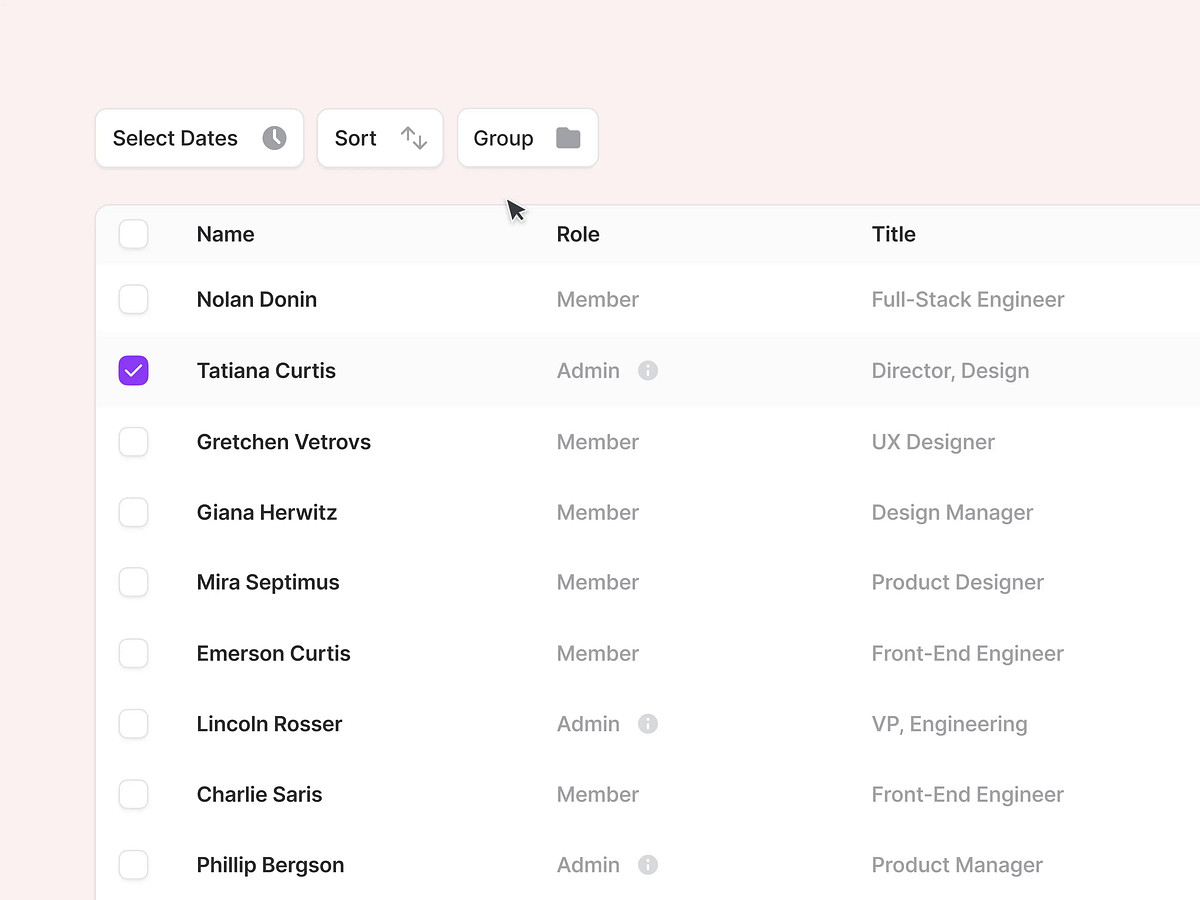 Browse thousands of Edit Table images for design inspiration | Dribbble