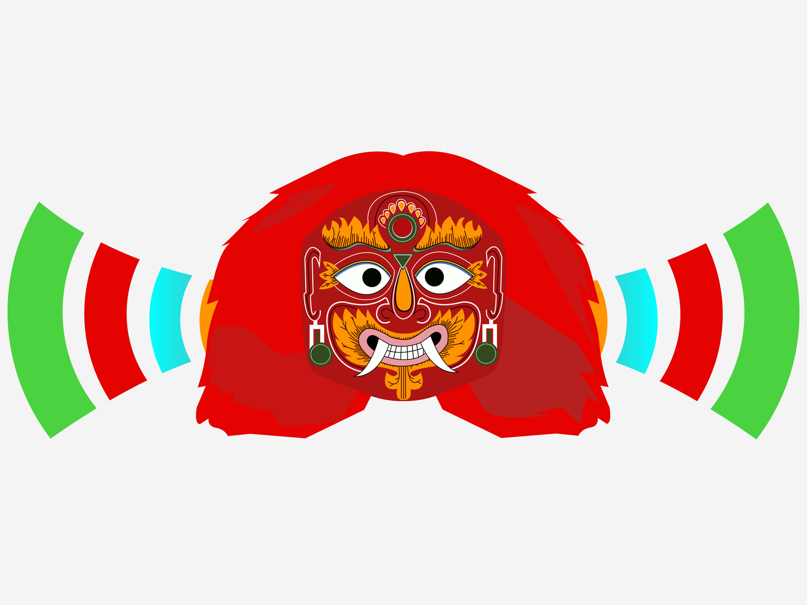 Lakhe by Sazan Rajbhandari on Dribbble