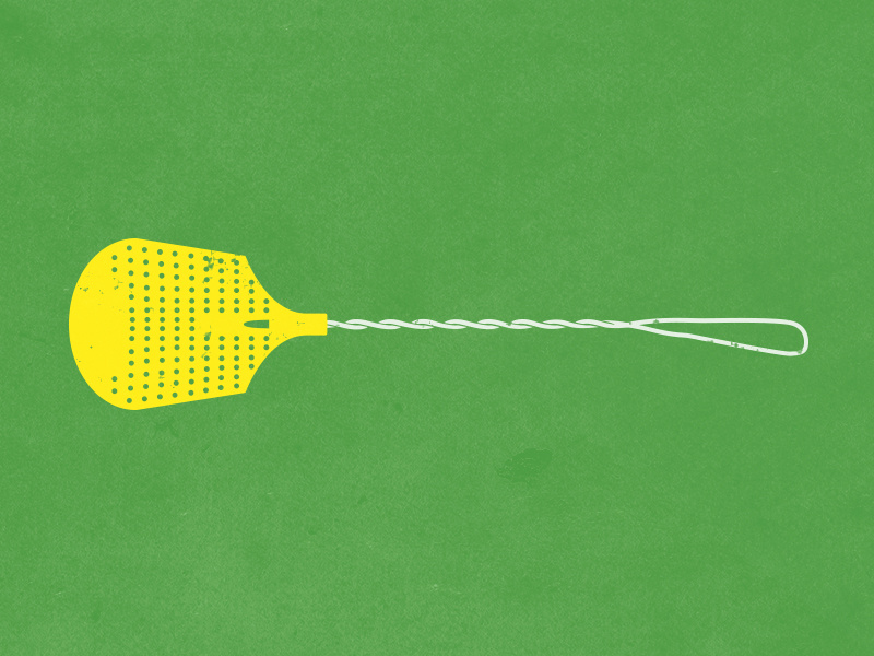 Fly Swatter [Cottage Series] by Evan Smithers on Dribbble