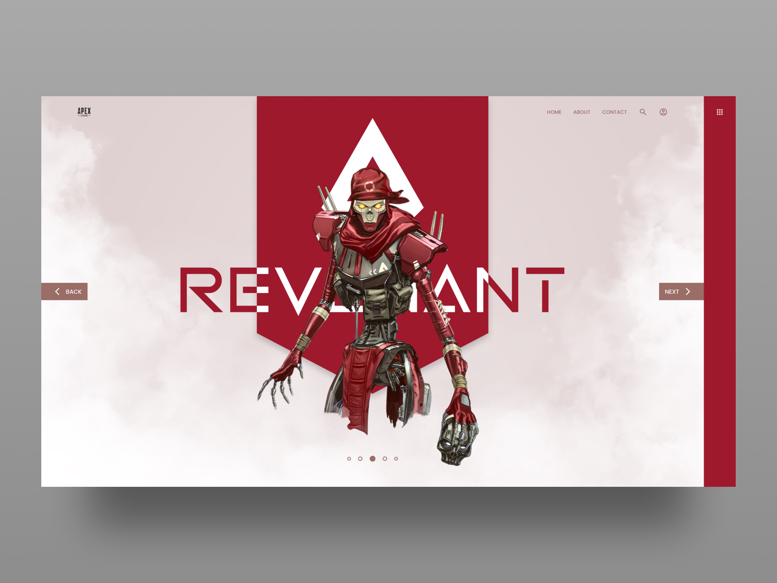 APEX LEGENDS Website Concept by Roman Pchela on Dribbble