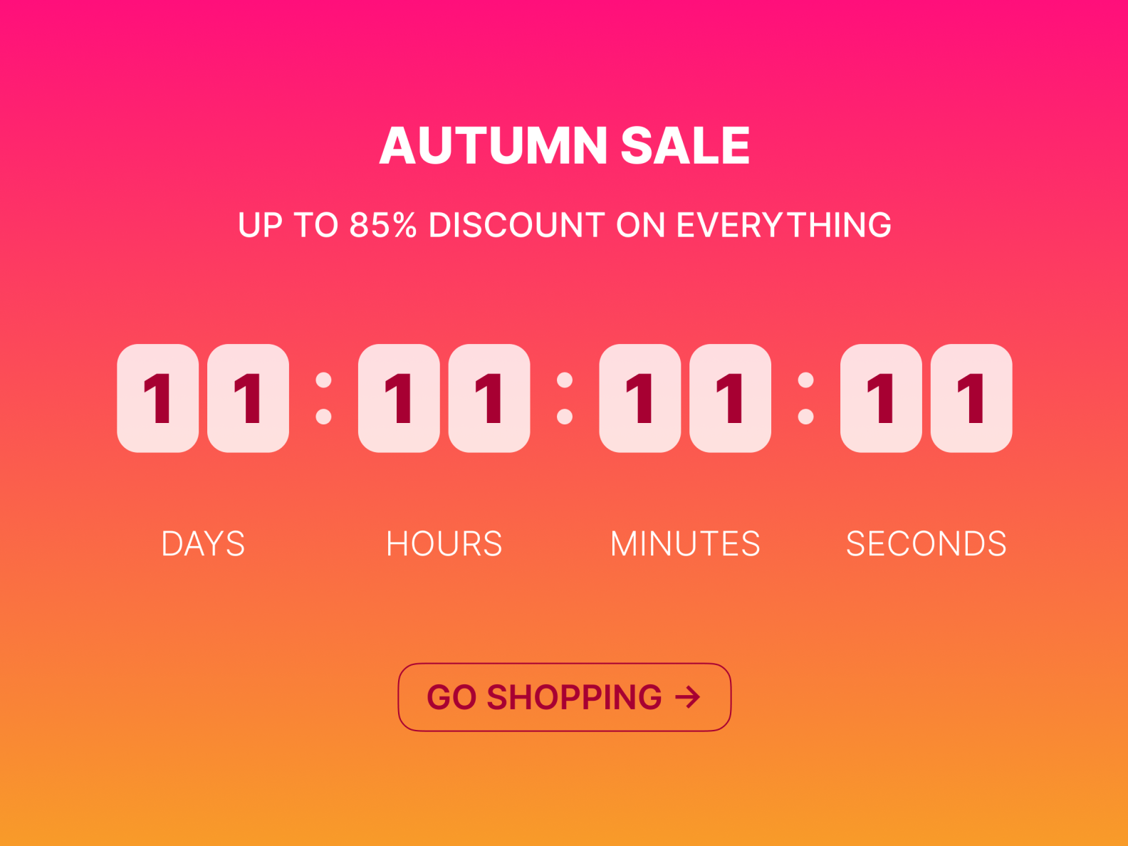 Countdown Timer by toqaewa on Dribbble