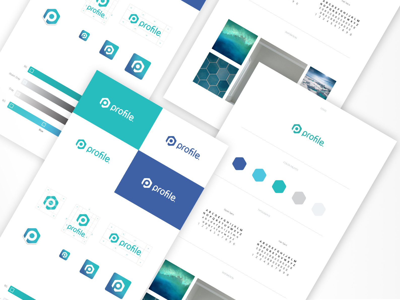profile Visual identity by Masoud Salimi on Dribbble