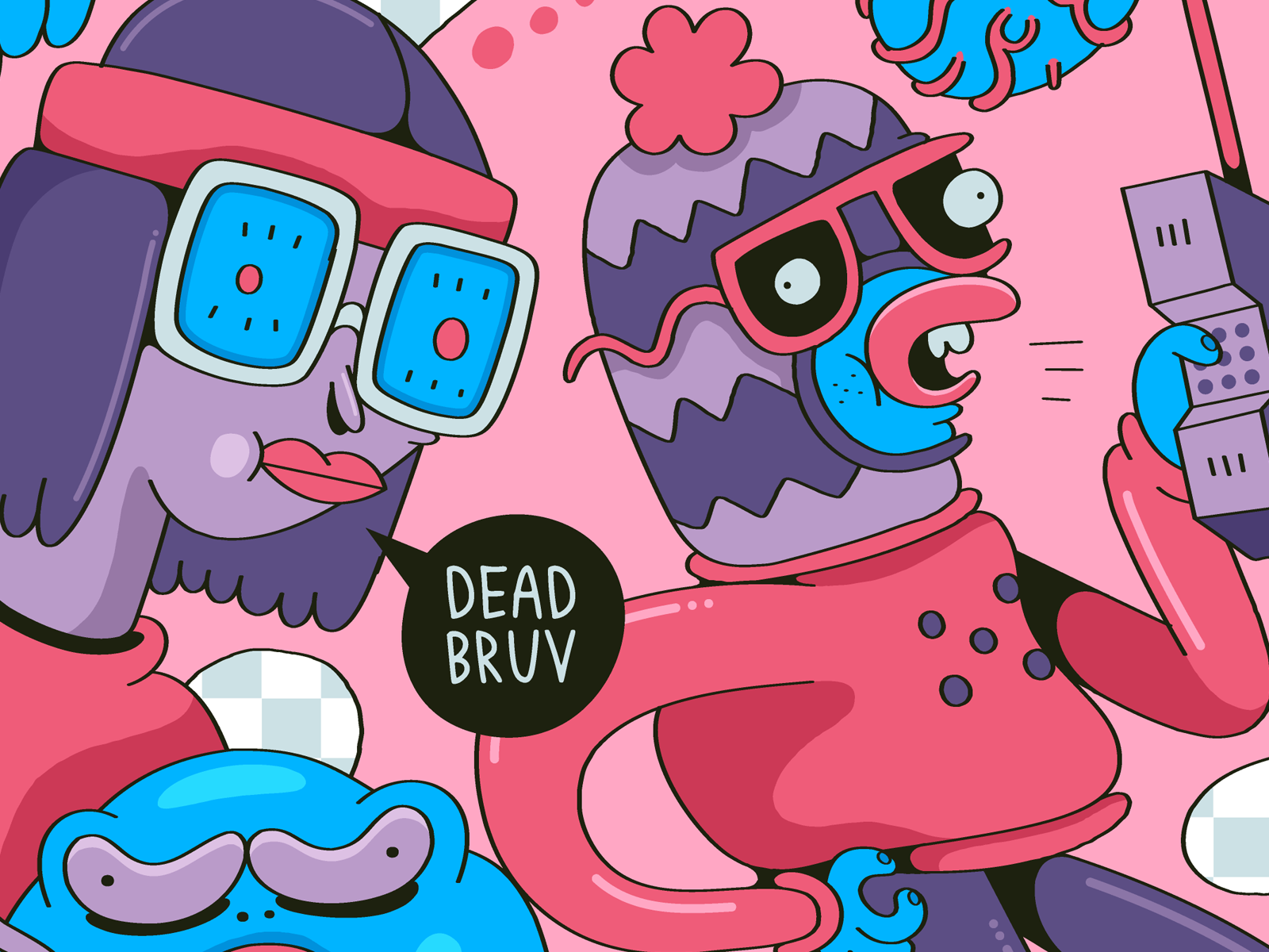Dead Bruv... by PSYCHROME on Dribbble