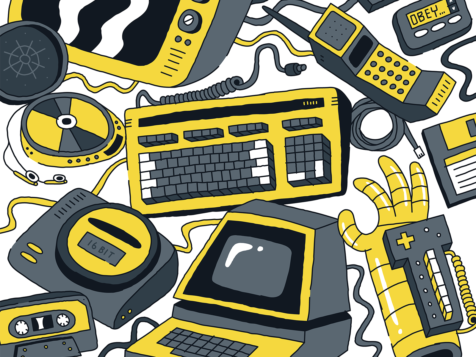 OBSOLETE by PSYCHROME on Dribbble