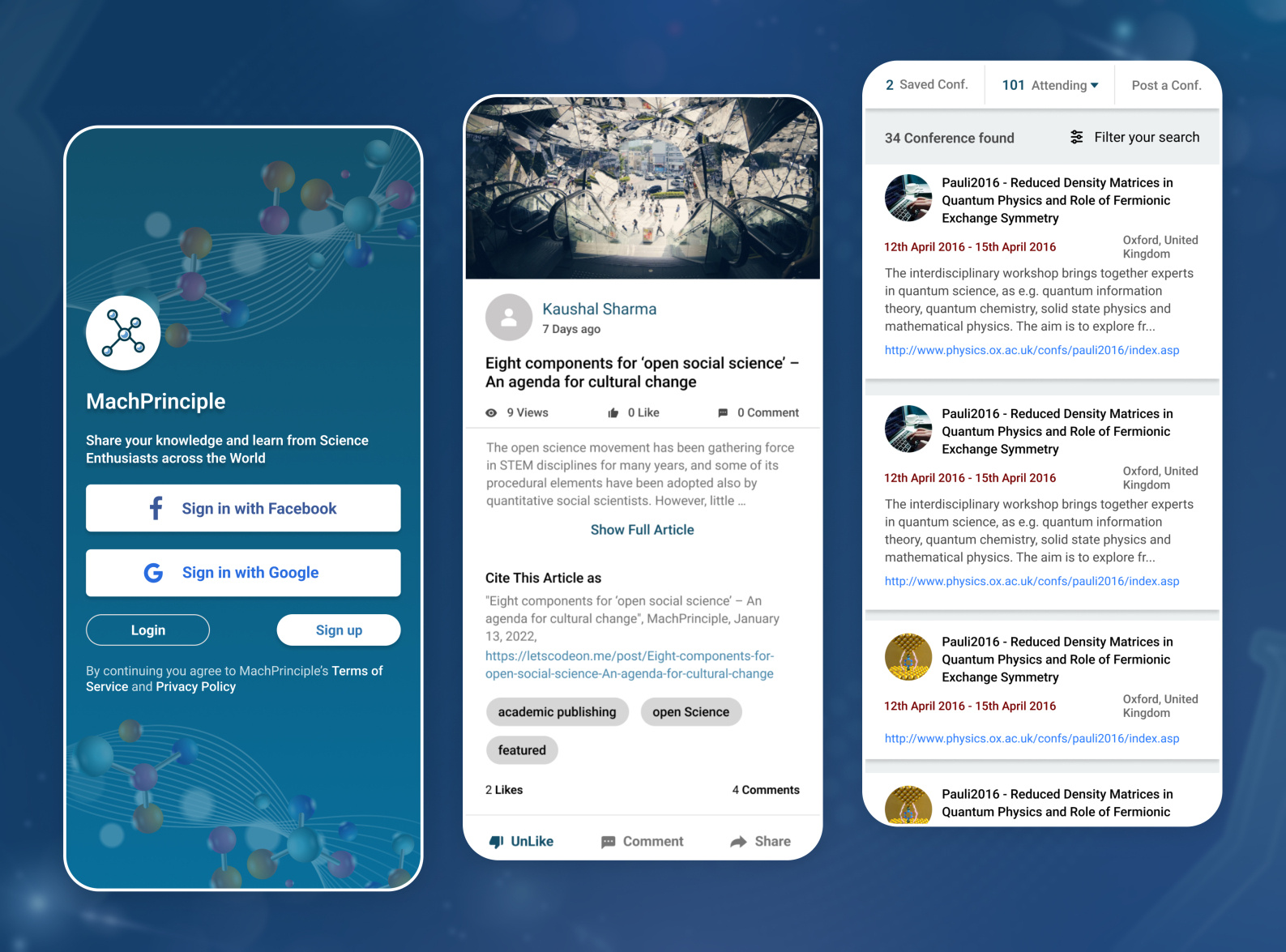 Research app design by Pixxelu Digital Technology on Dribbble