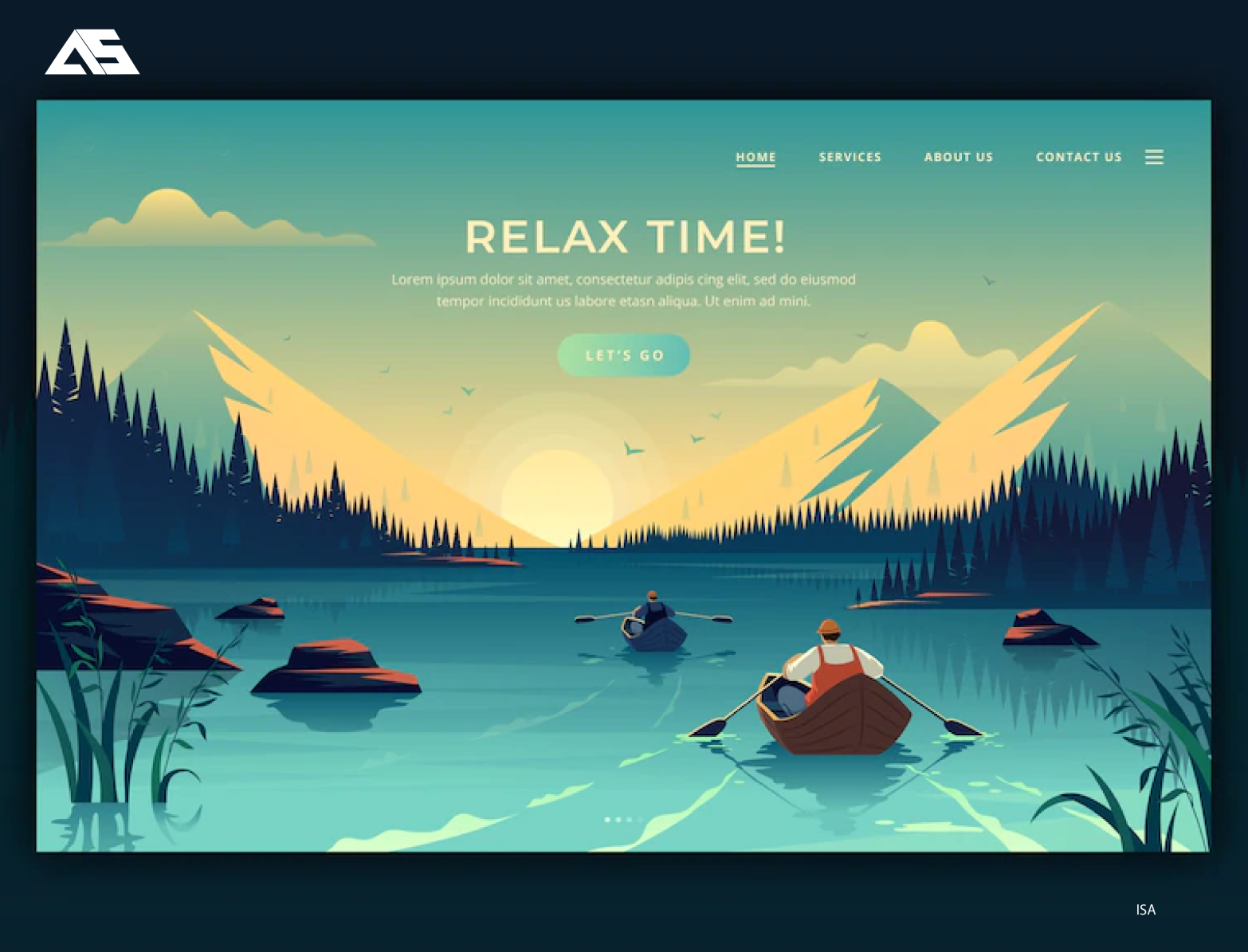 Travel Landing Page Design by Atlassolutions on Dribbble