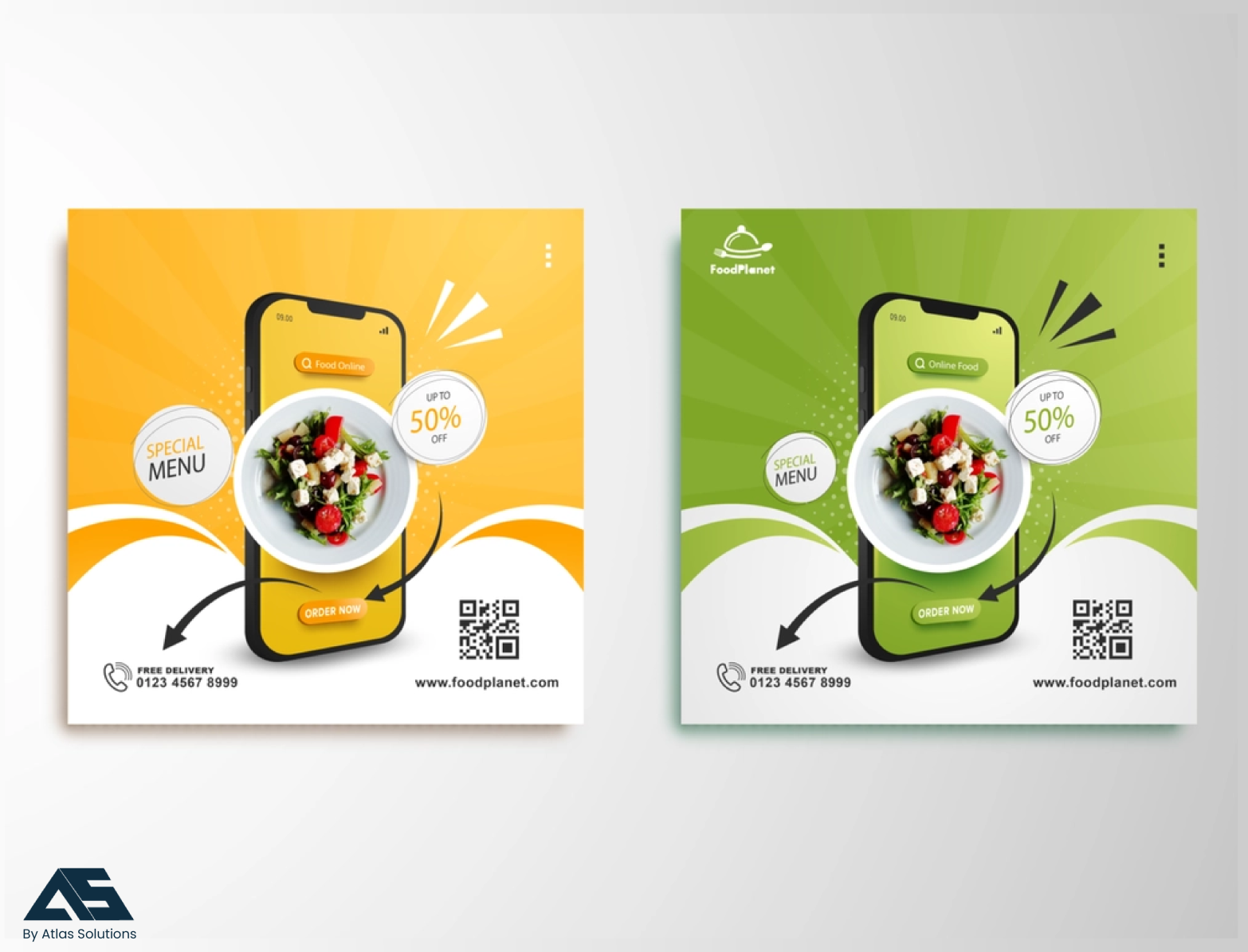 Promotional Posts Design by Atlassolutions on Dribbble