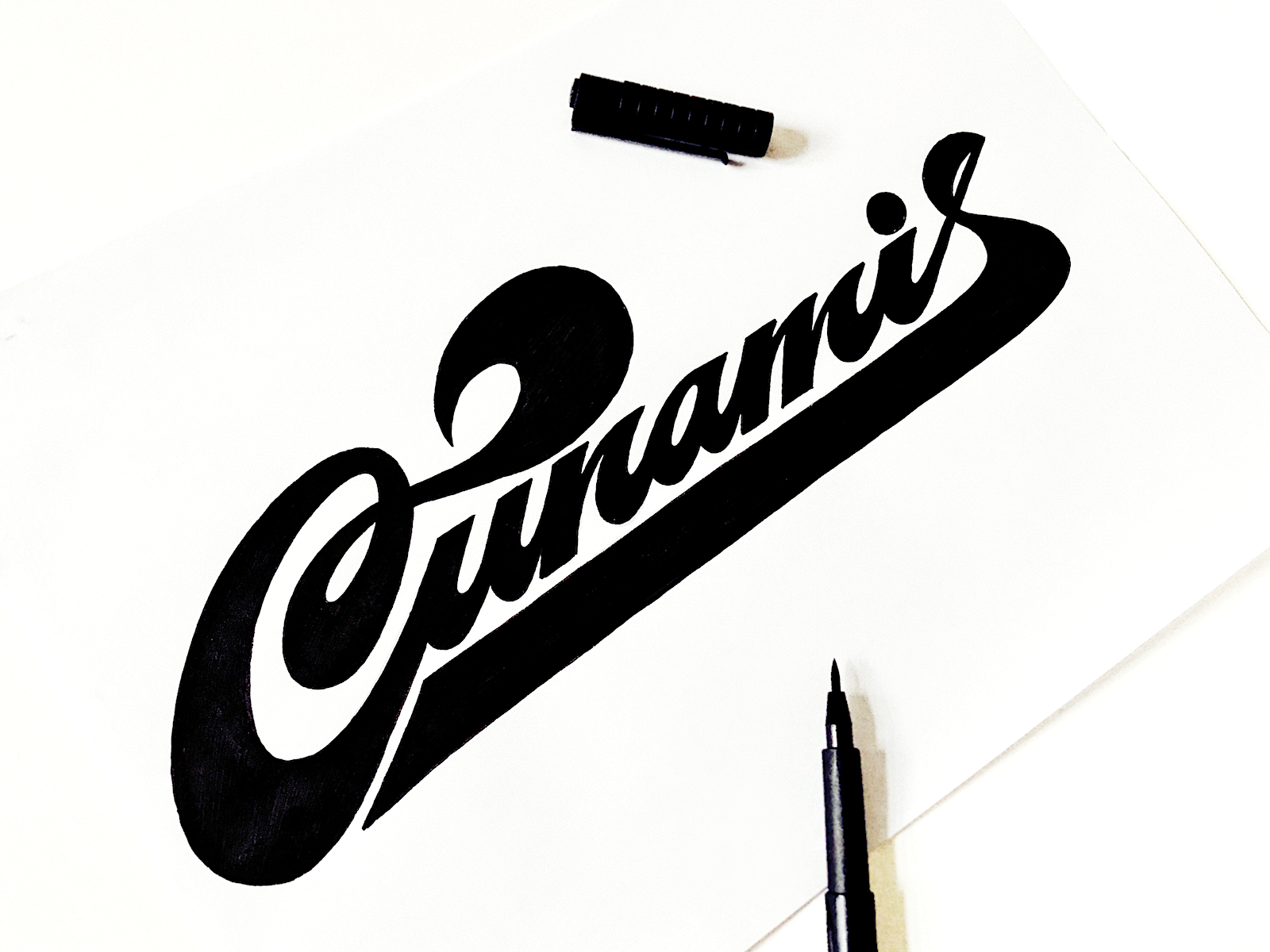 Cunamis by ForSureLetters on Dribbble