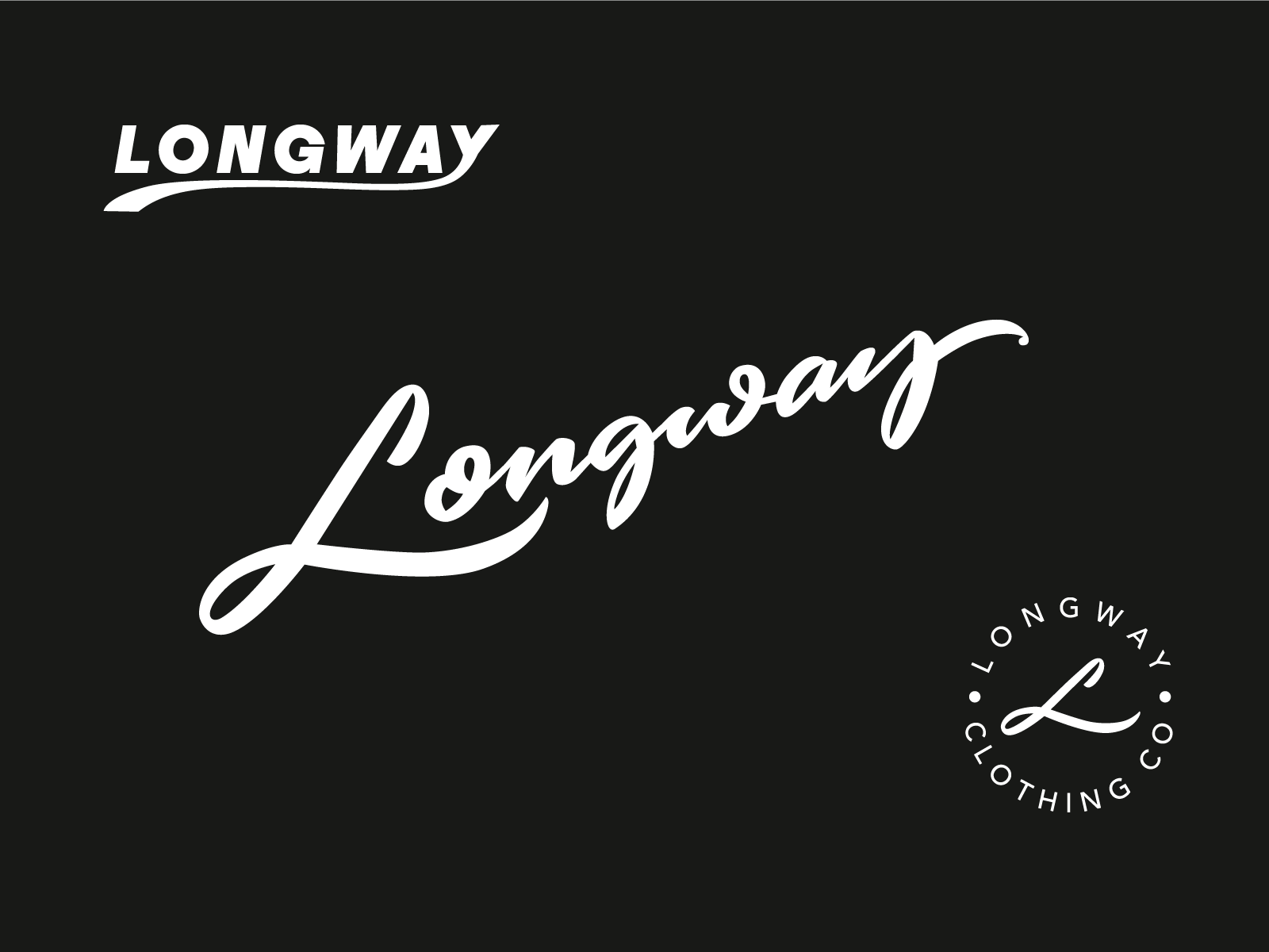 Longway by ForSureLetters on Dribbble