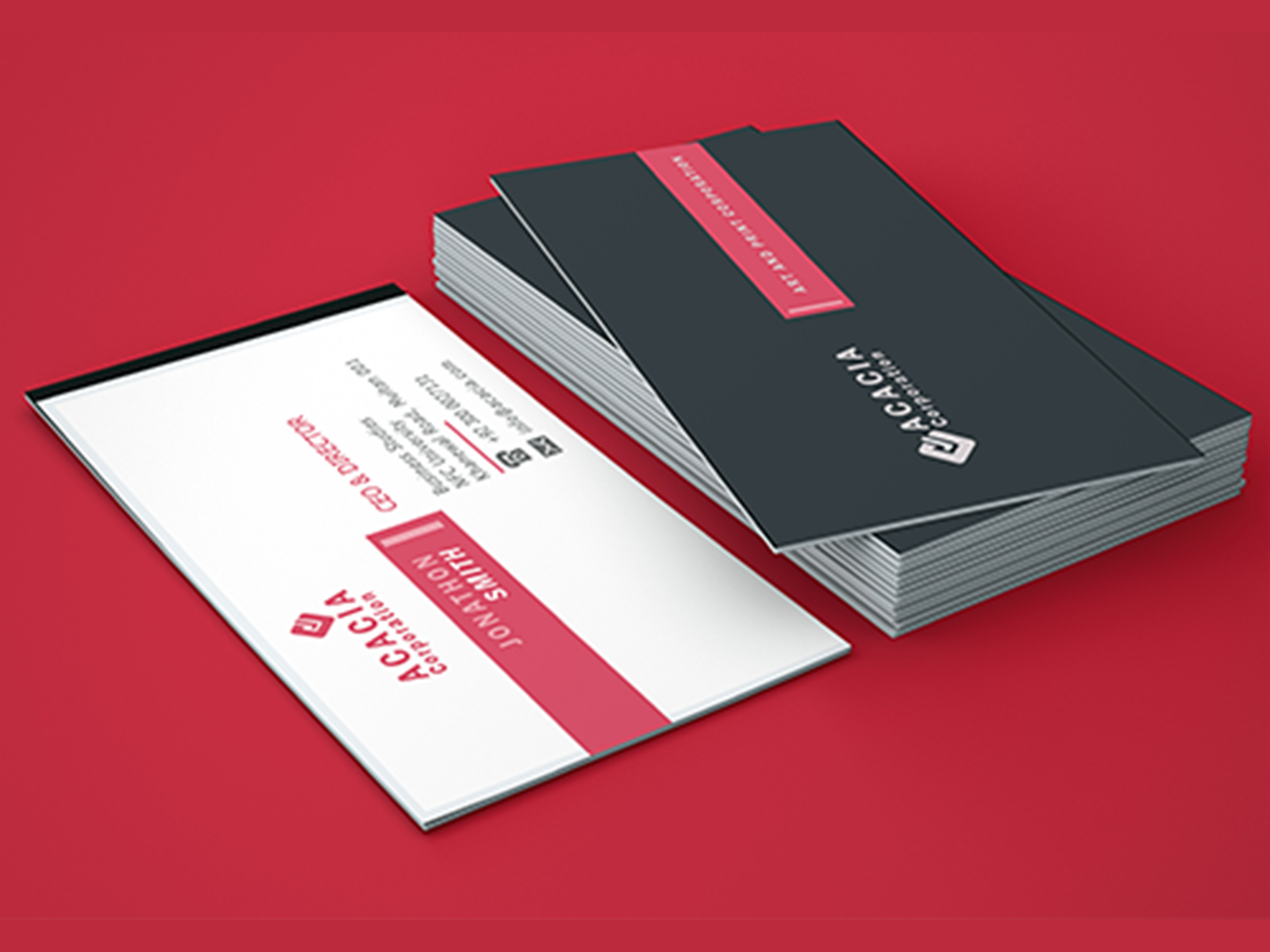 Business Card Design by Sadia Rafique on Dribbble