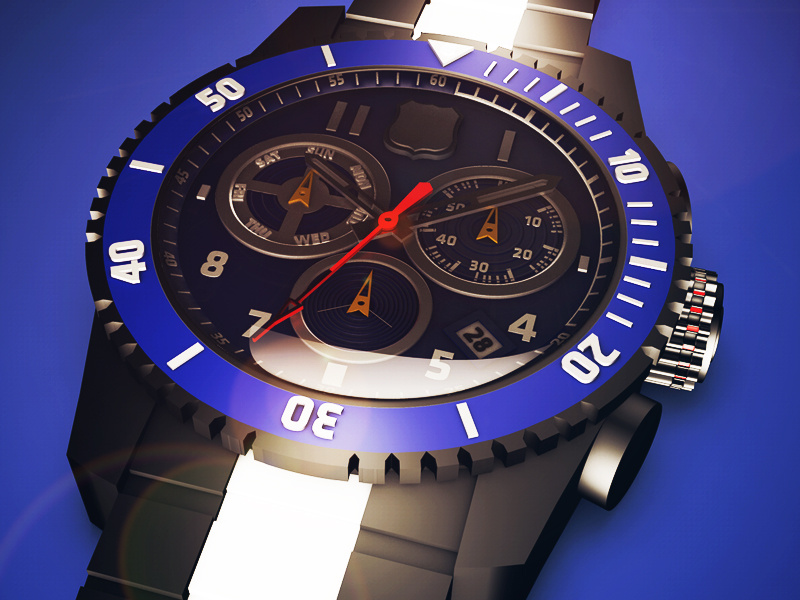 3D Watch WIP by Grafix Ave. on Dribbble