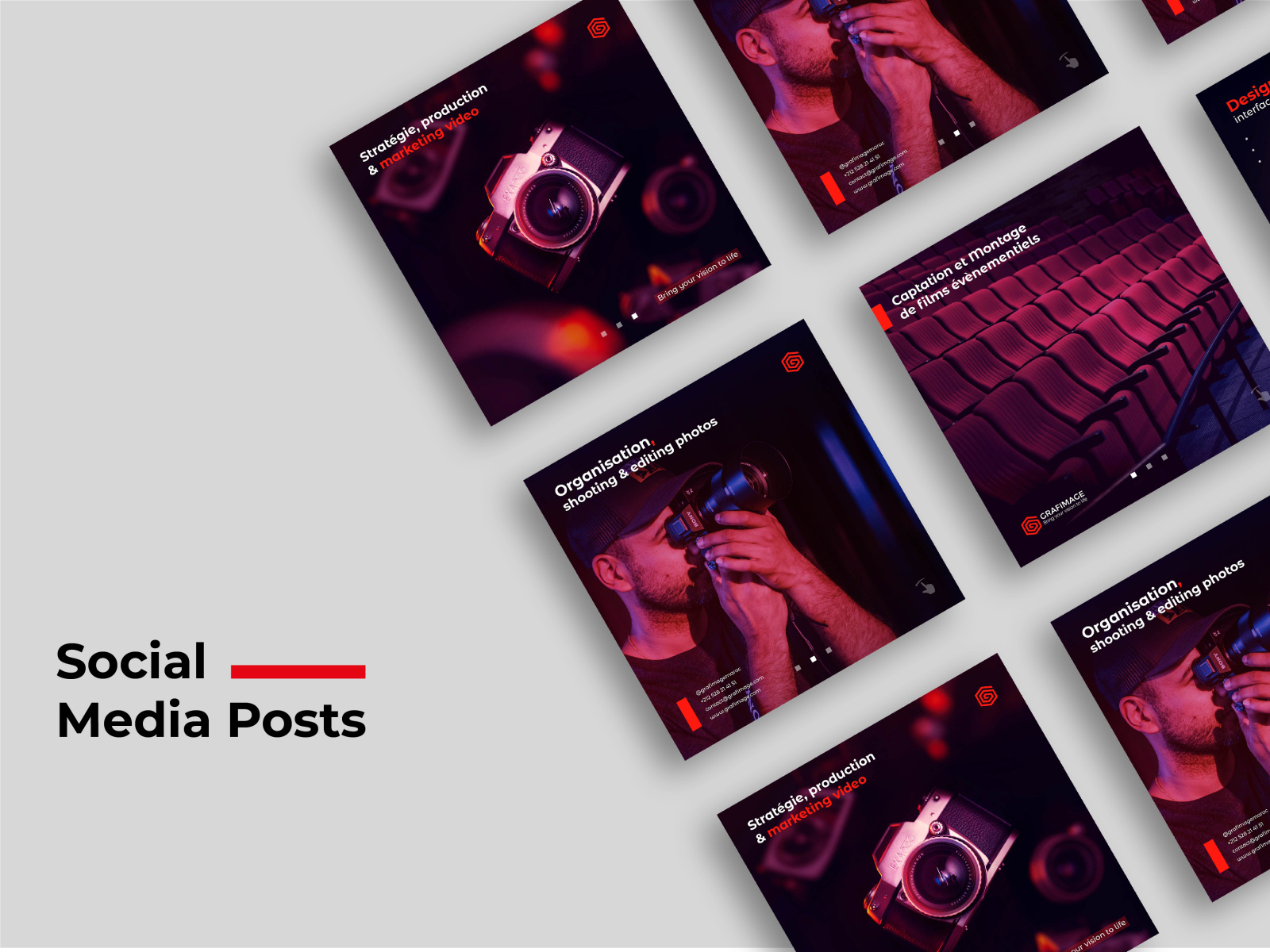 Social Media Posts by HanDesign on Dribbble