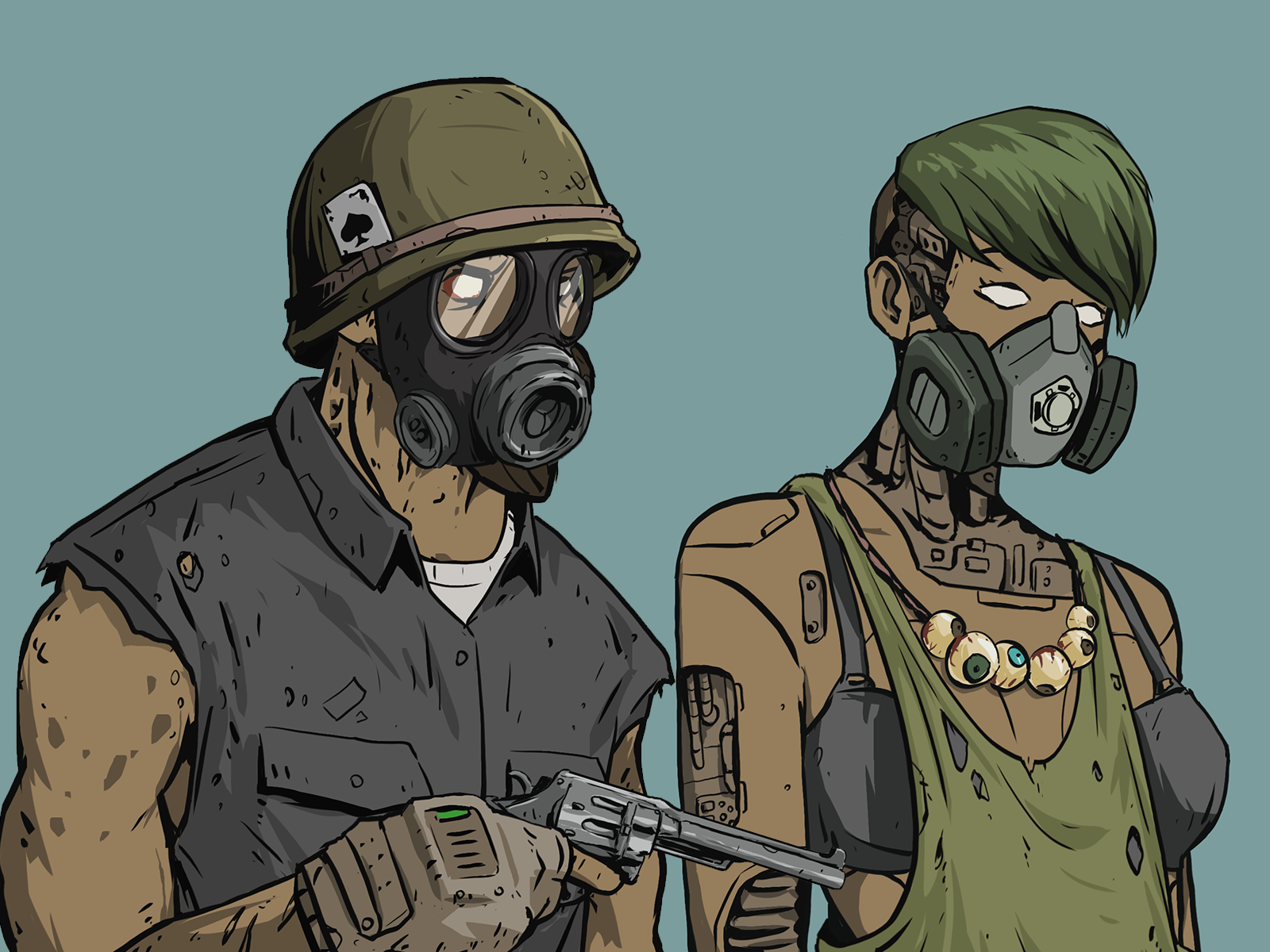 Guns of the Dead collection by NFT | NukaZombee on Dribbble