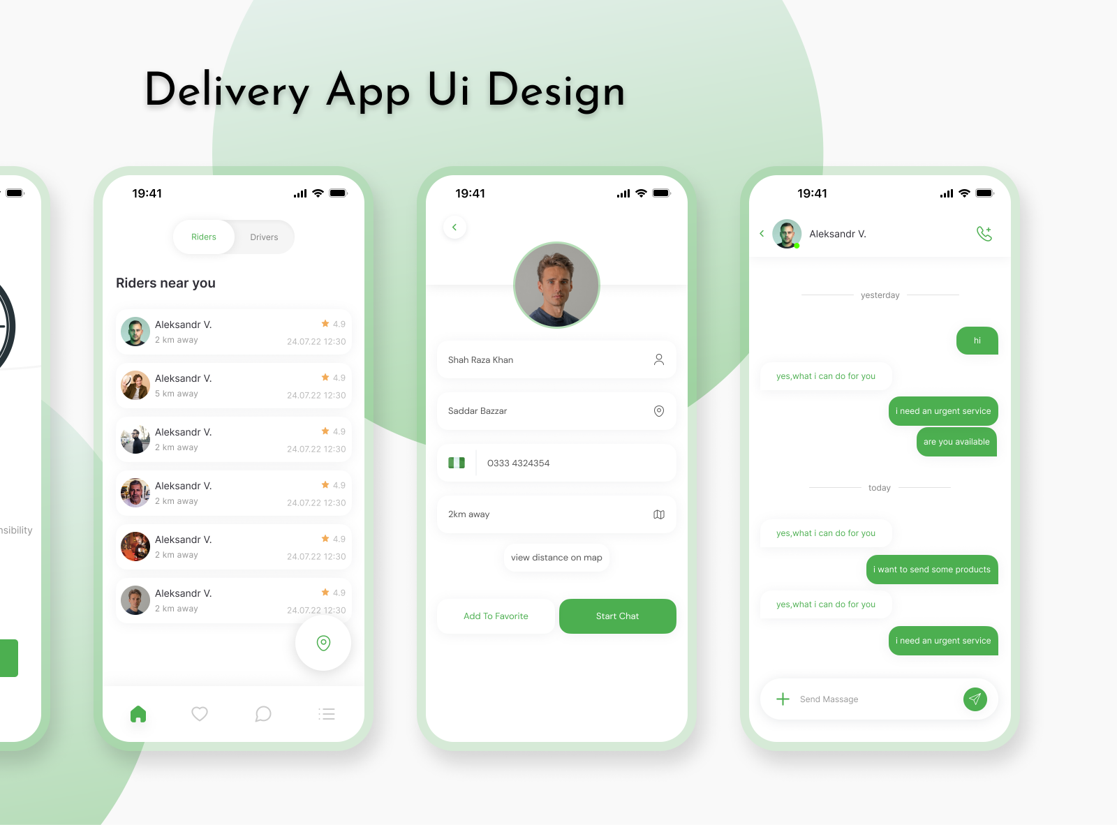 delivery and pick and drop service app by ismail khan on Dribbble