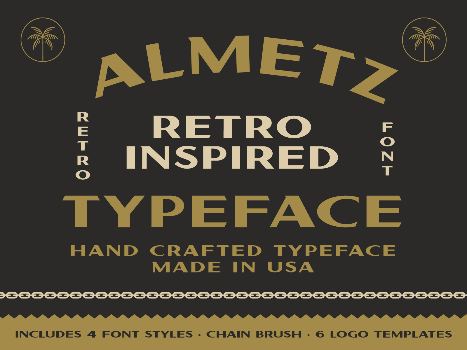 Almetz Font by NienowBrand on Dribbble
