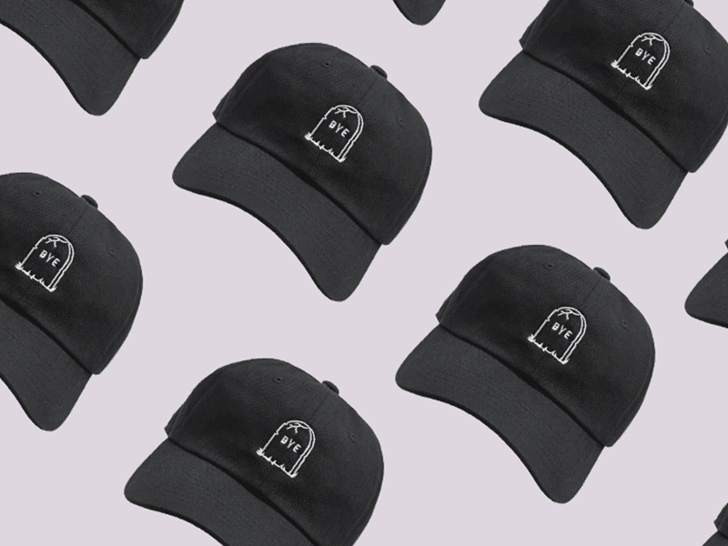 Bye Hat by NienowBrand on Dribbble