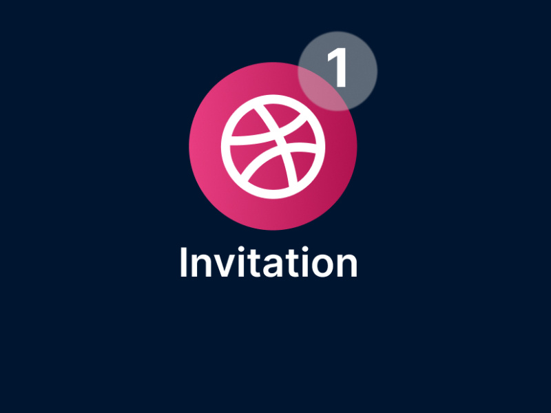 Invitation by Zubayer on Dribbble