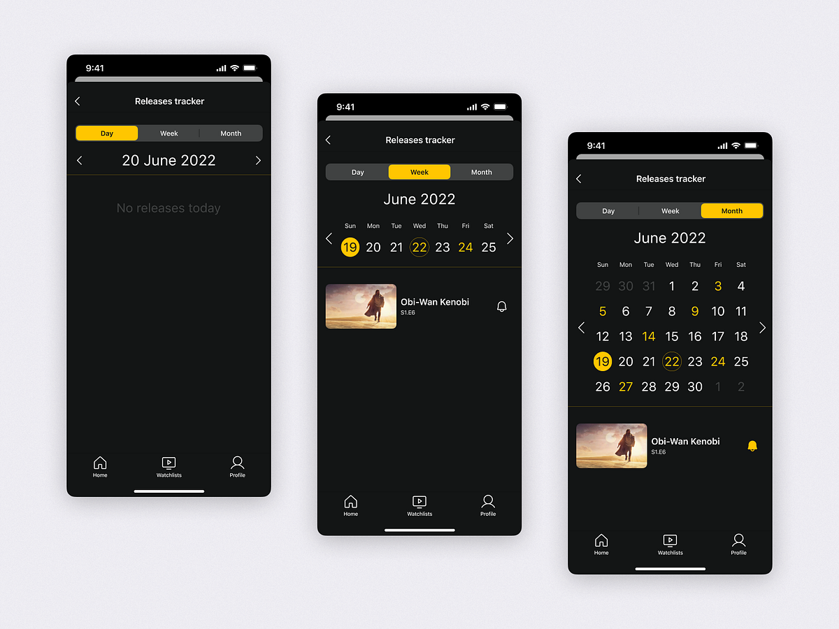 Browse thousands of Week Picker images for design inspiration | Dribbble